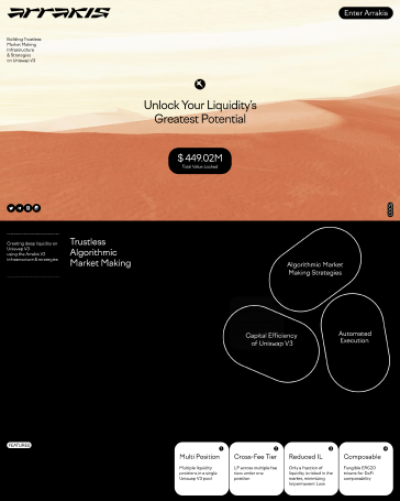 Web3 Landing Pages Examples