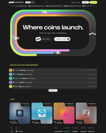 Web3 Landing Pages Examples
