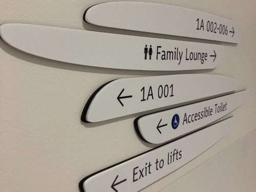 Directional & Wayfinding Signs, Melbourne | Alpha Lewis Signs