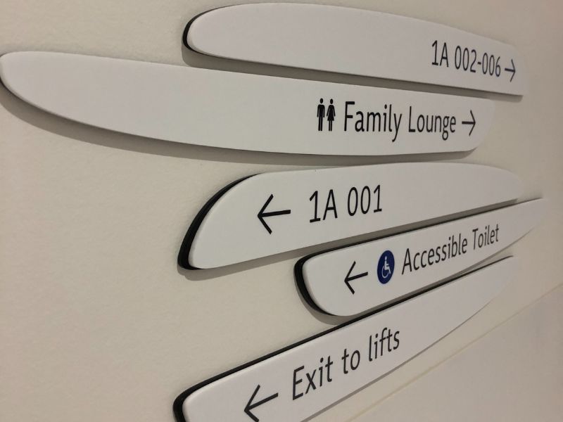 Directional & Wayfinding Signs, Melbourne | Alpha Lewis Signs