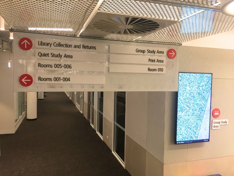 Directional & Wayfinding Signs, Melbourne | Alpha Lewis Signs