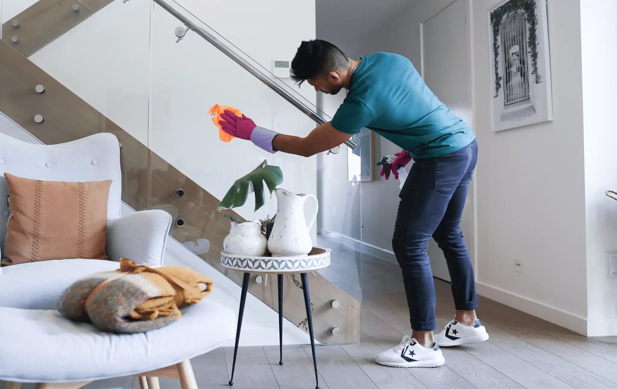 Professional cleaning of all common areas in apartments | Jarvis