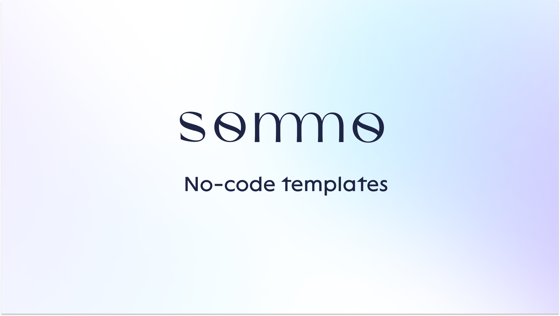No-code apps and websites templates from Sommo