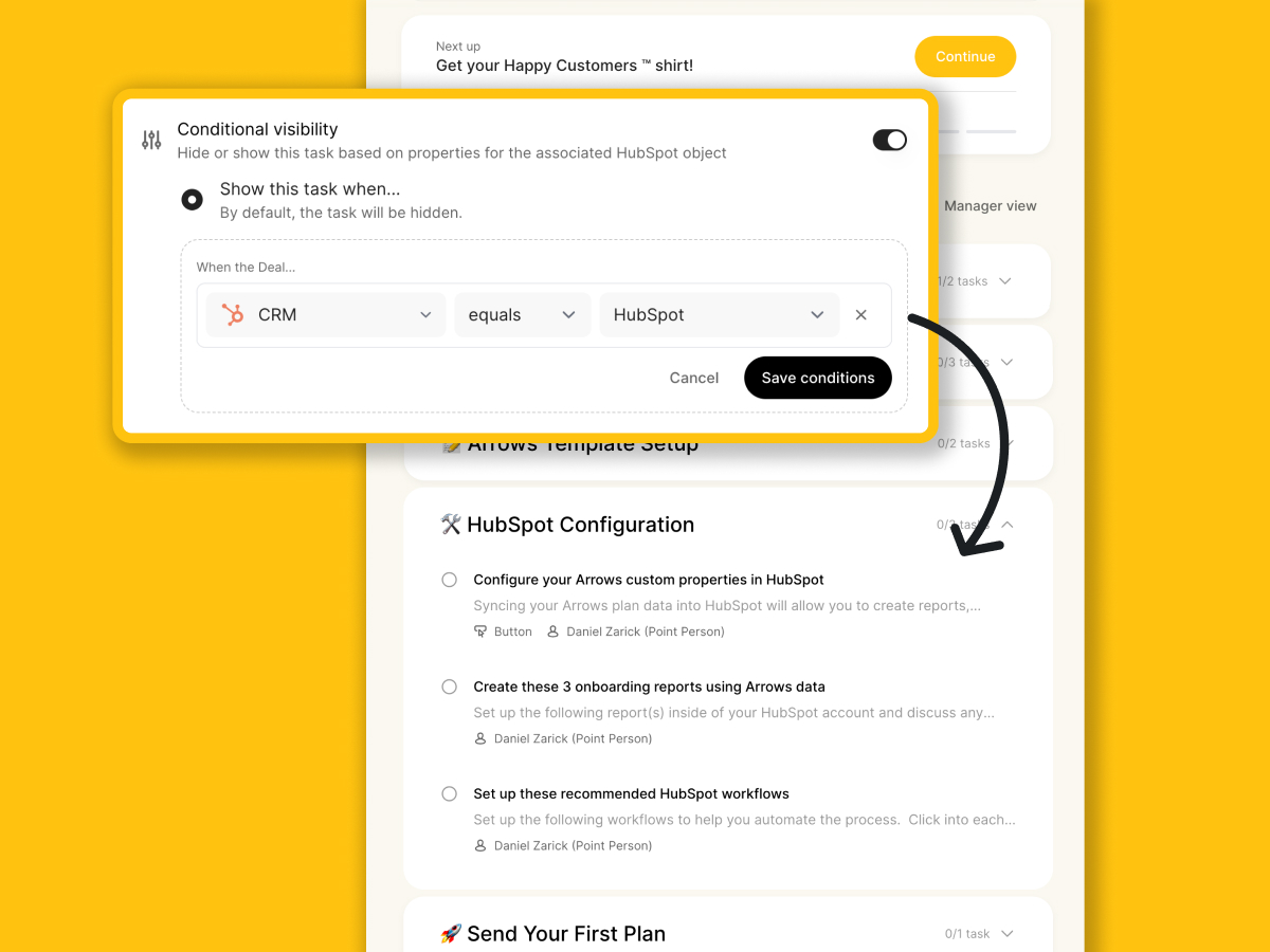 Power Your Post Sales Pipeline In Hubspot Arrows
