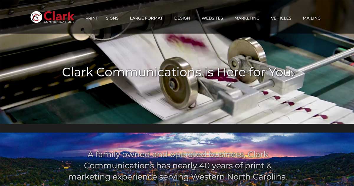 Clark Communications | Commercial Printing Service Asheville, NC |Clark ...