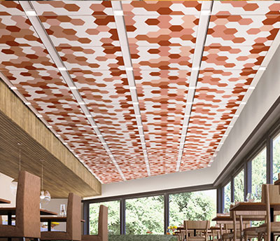 Custom Printed Ceiling Tiles