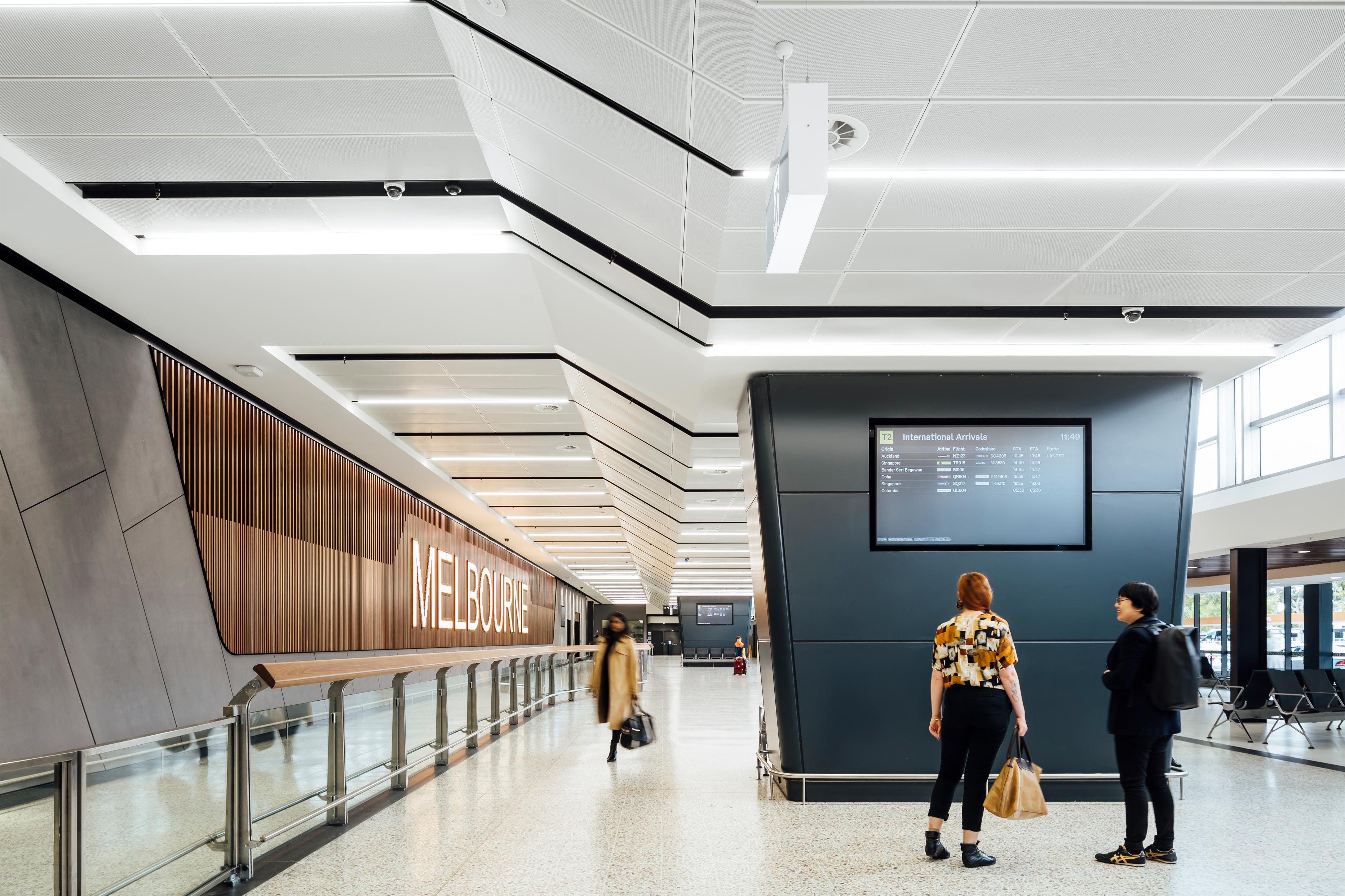 Melbourne Airport T2 Arrivals