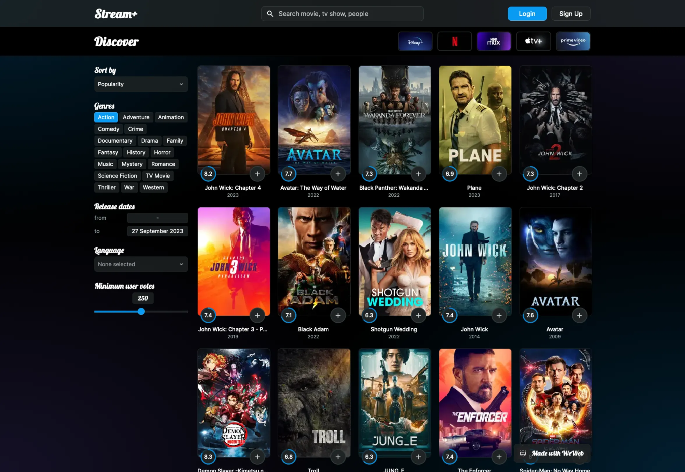 WeWeb: Build production-grade applications 10x faster