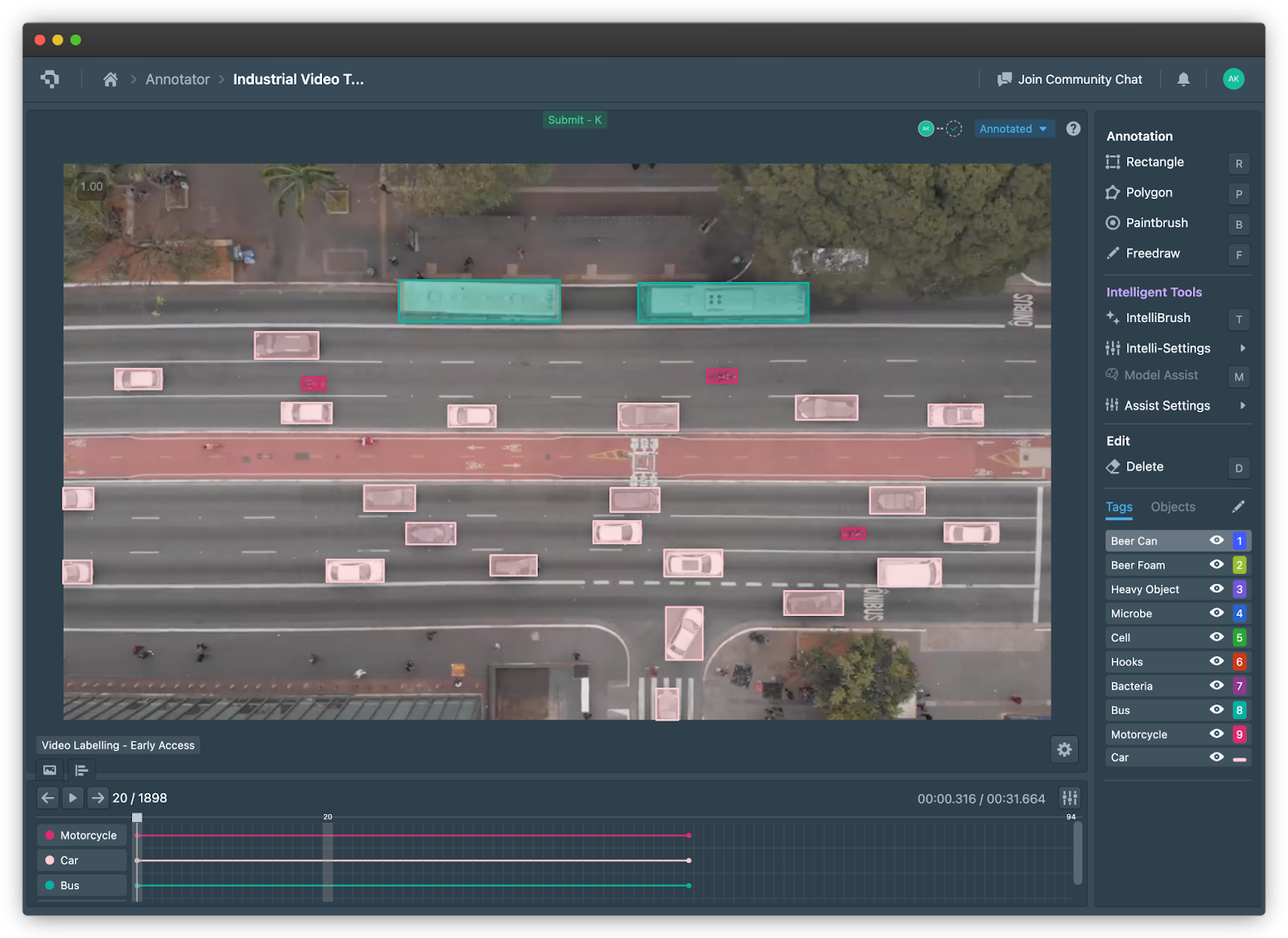 How to Annotate Videos Data on Datature Nexus