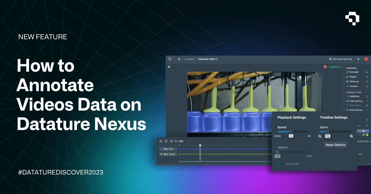 How to Annotate Videos Data on Datature Nexus