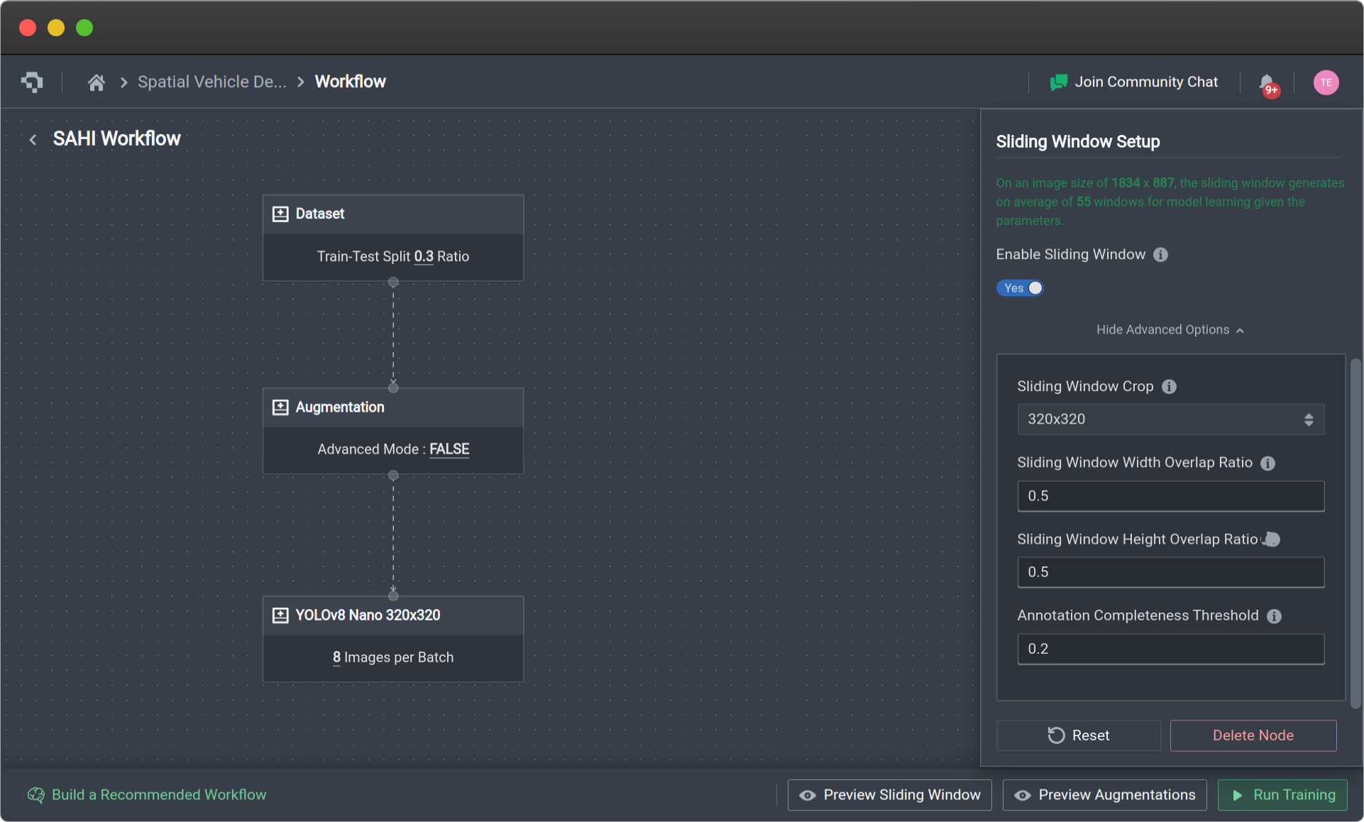 Introducing SAHI and Sliding Window Functions for Small Object Detections