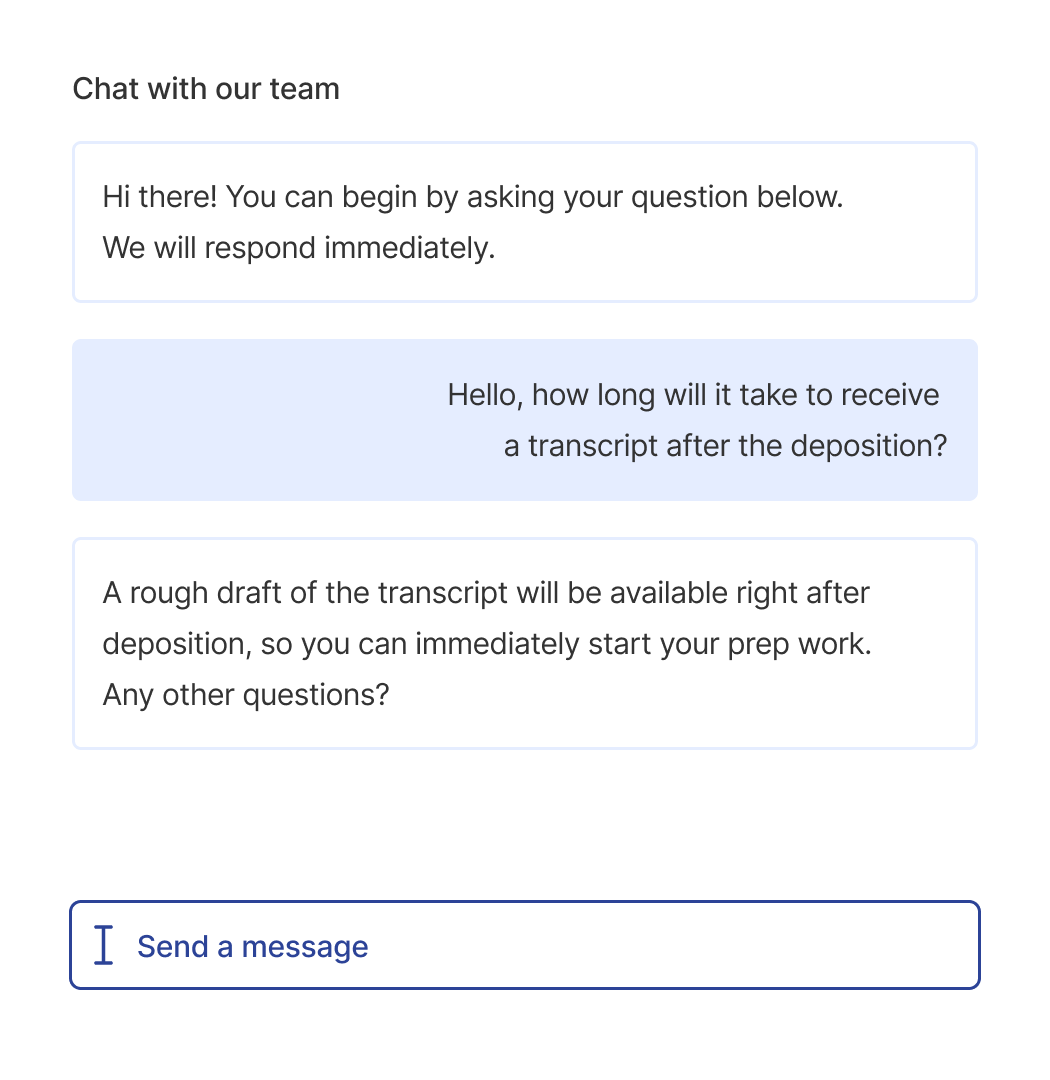 Parrot – Depositions