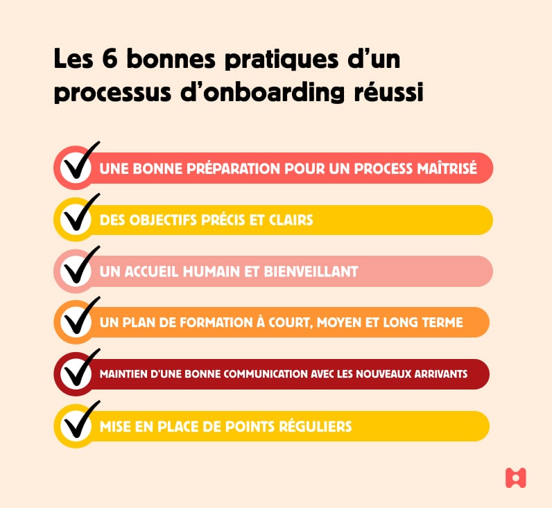 Processus d'onboarding : les 6 bonnes pratiques à connaître