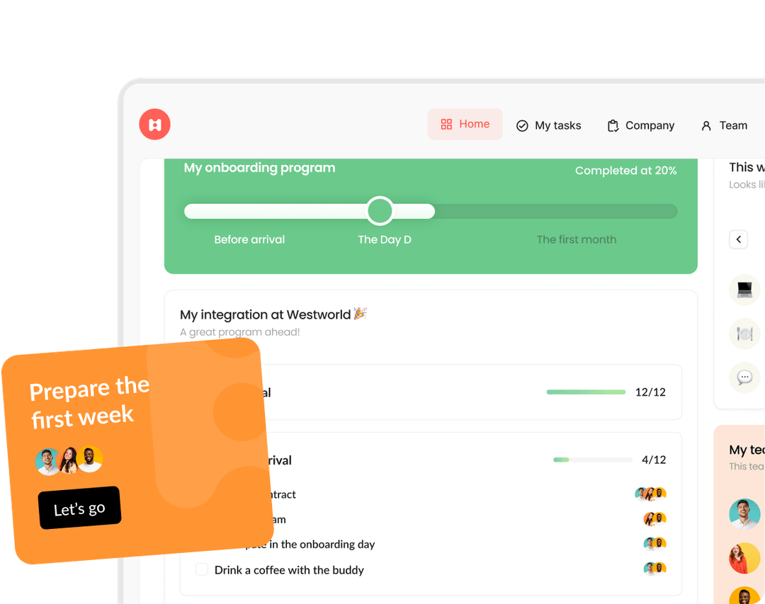 HeyTeam - Get your employees involved at every moments