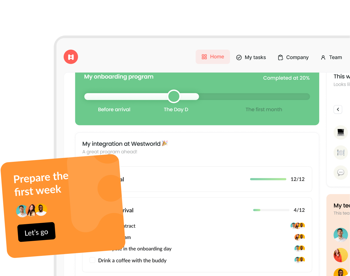 HeyTeam - Get your employees involved at every moments