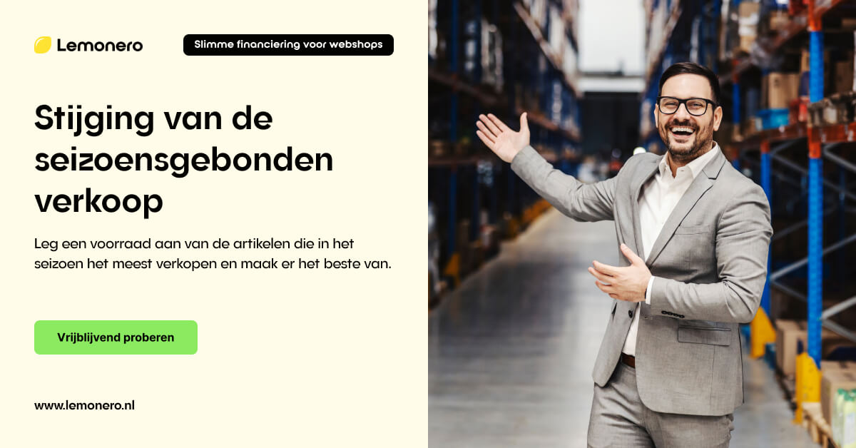 Stijging van de seizoensgebonden verkoop - Gebruik van de lening | Lemonero