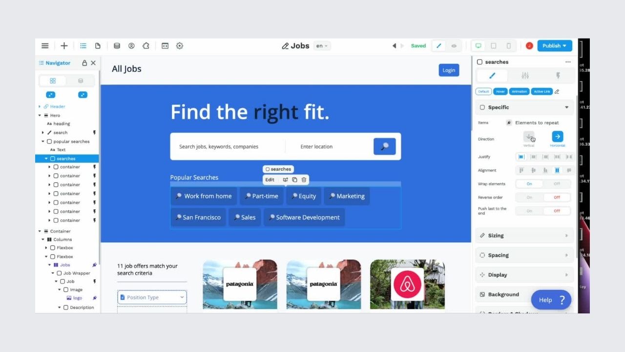Alternative to Bubble – WeWeb