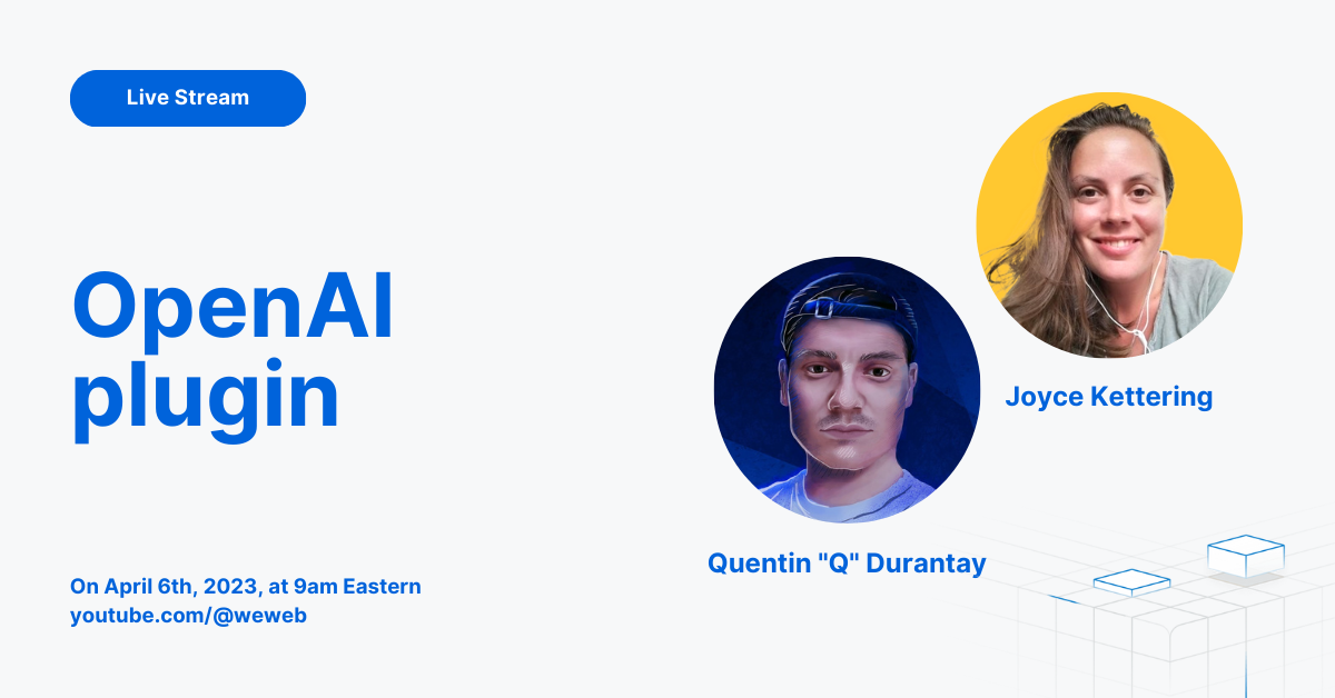 Live demo of the new OpenAI plugin – WeWeb