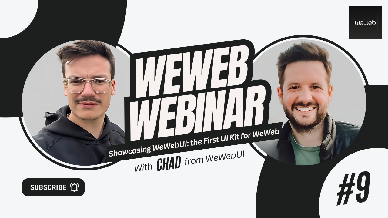 Showcasing WeWebUI: The First UI Kit for WeWeb – WeWeb