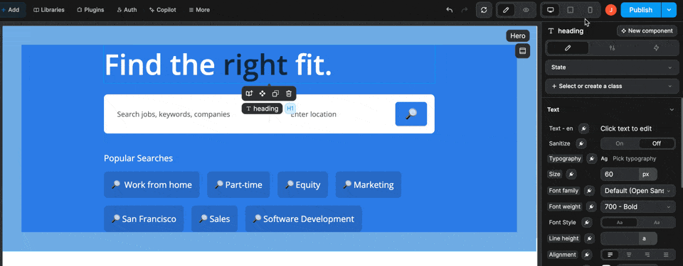 The Top 5 Front-End Design Principles | WeWeb
