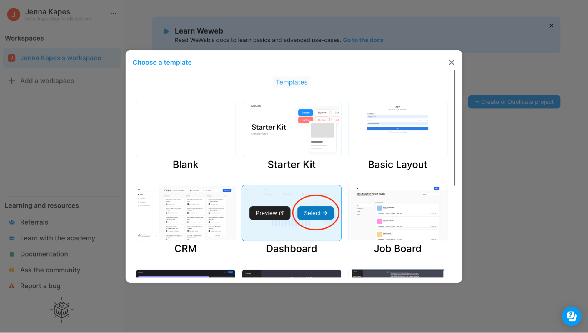 Building Dashboards: A Comprehensive Guide | WeWeb
