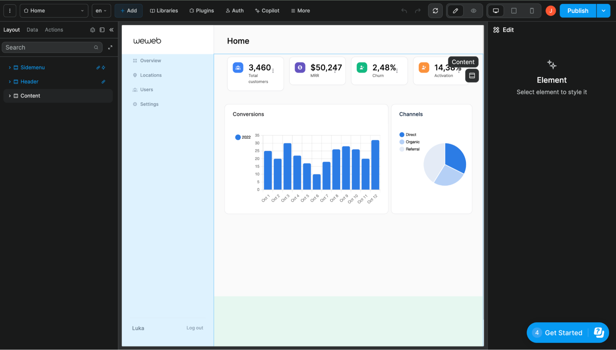 Building Dashboards: A Comprehensive Guide | WeWeb