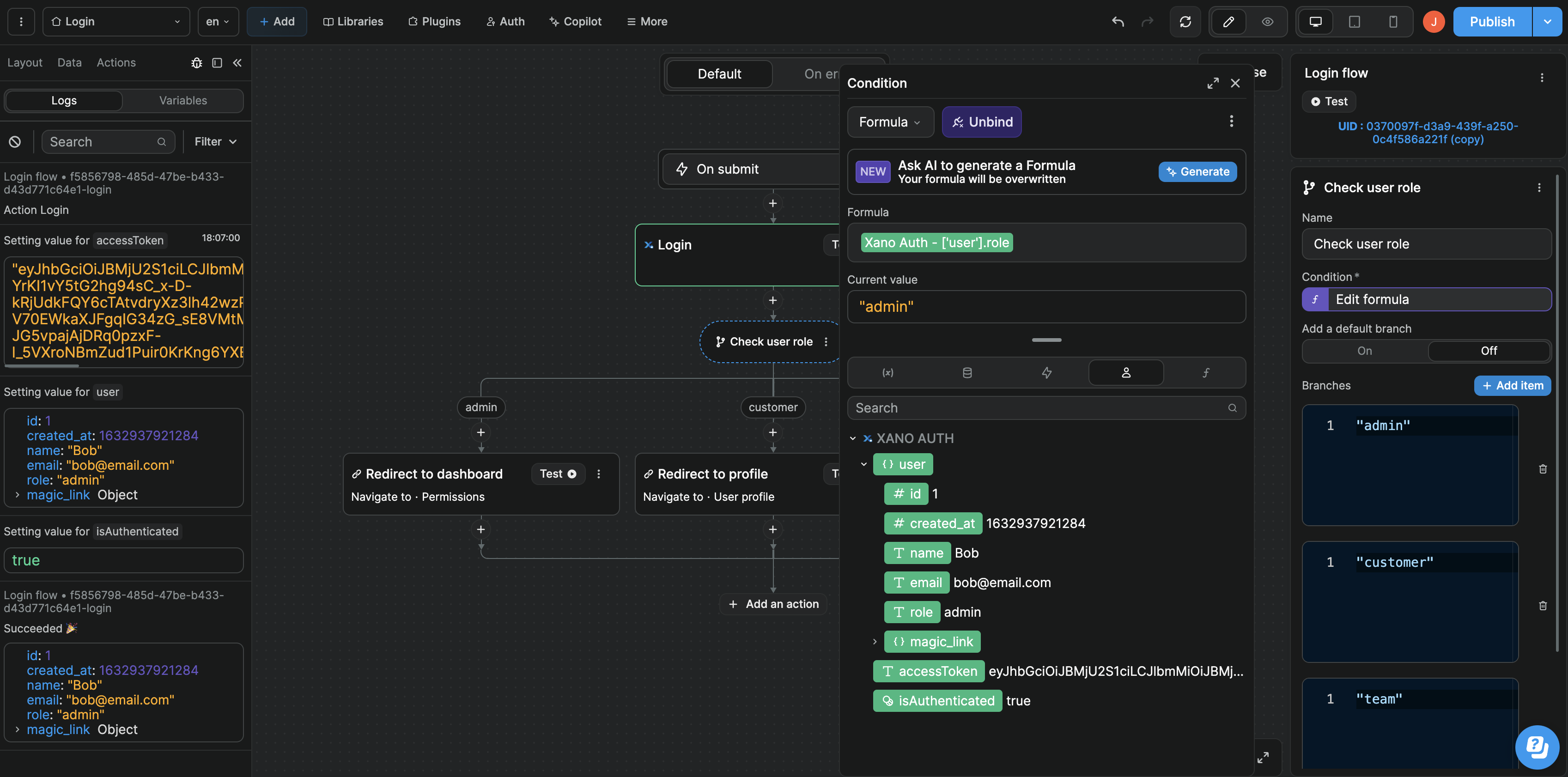 No-Code Xano Front-End Builder | WeWeb