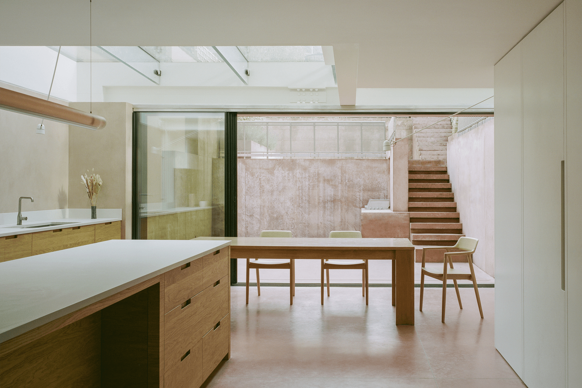 Alistair Fleming Design || Bespoke Kitchen Design at The Pink House, London