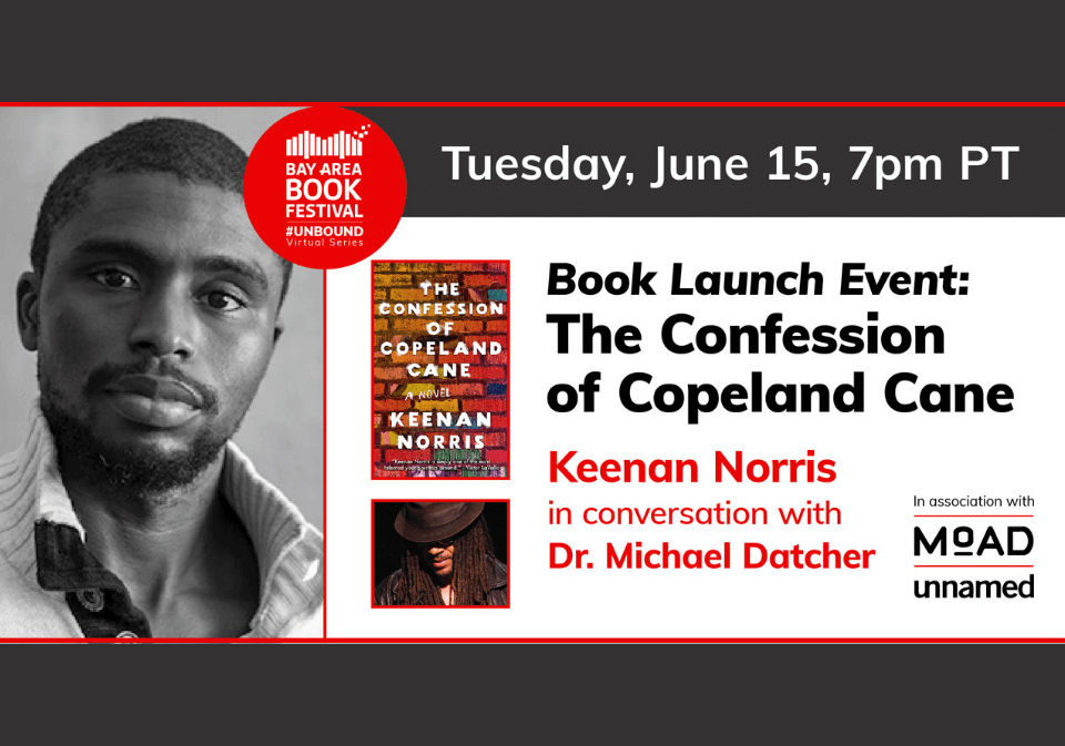 Book Launch | THE CONFESSION OF COPELAND CANE with author Keenan Norris ...