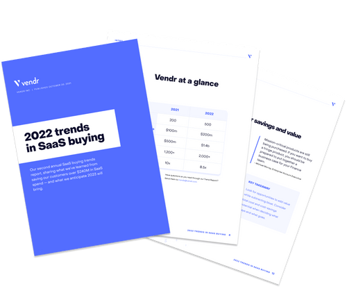 Vendr - Revolutionary SaaS Buying + Management