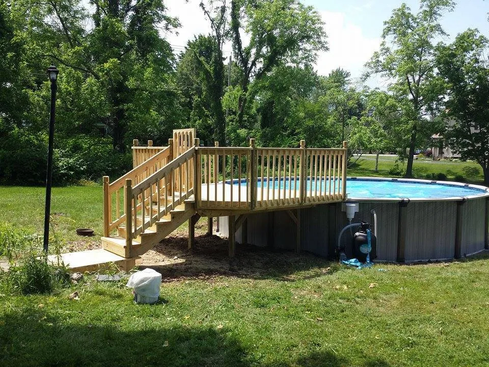 Custom-Built Pool Decks for WNY Residents - Superior Decks, Inc.
