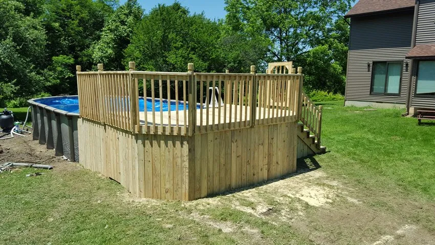 Custom-Built Pool Decks for WNY Residents - Superior Decks, Inc.