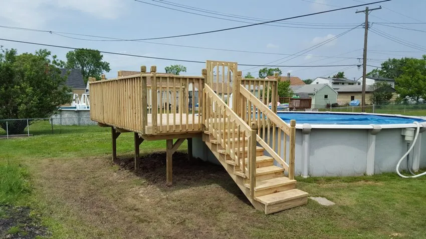 Custom-Built Pool Decks for WNY Residents - Superior Decks, Inc.