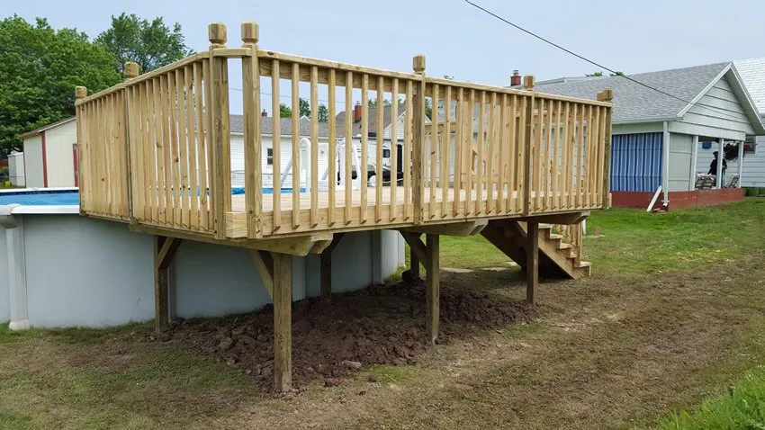 Custom-Built Pool Decks for WNY Residents - Superior Decks, Inc.