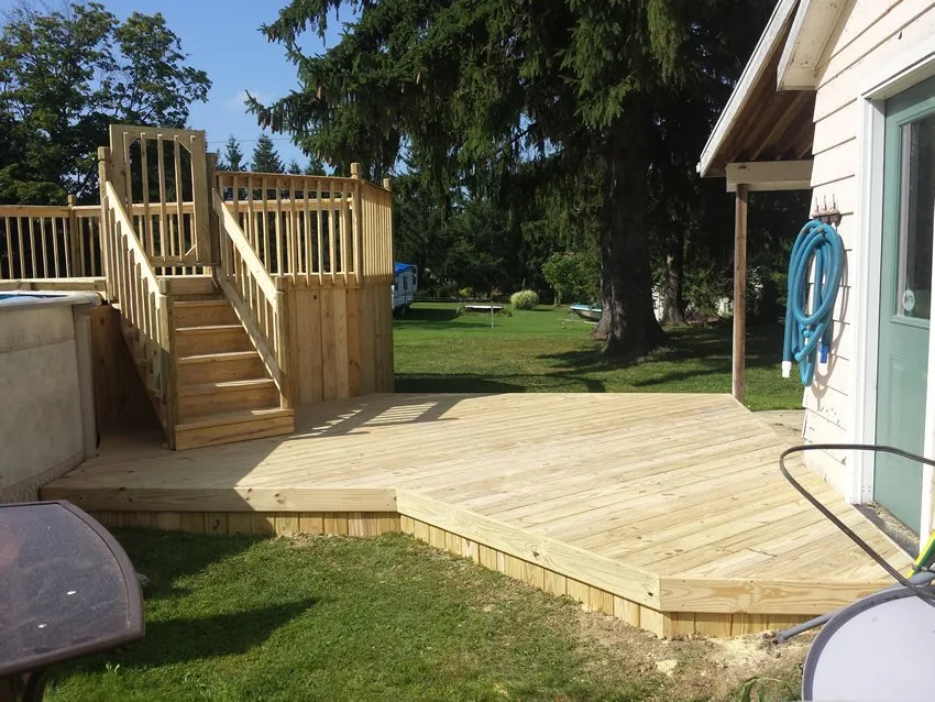 Custom-Built Pool Decks for WNY Residents - Superior Decks, Inc.