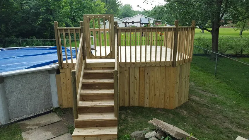 Custom-Built Pool Decks for WNY Residents - Superior Decks, Inc.