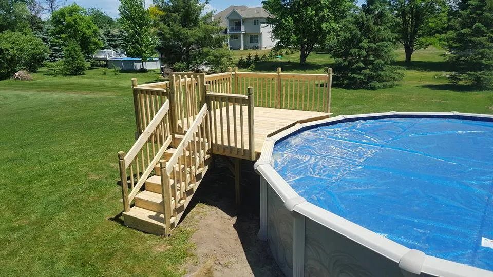 Custom-Built Pool Decks for WNY Residents - Superior Decks, Inc.