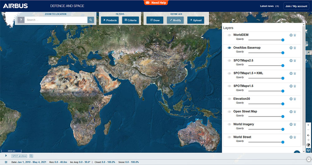 How to enhance User Experience with Medium Resolution Global Imagery