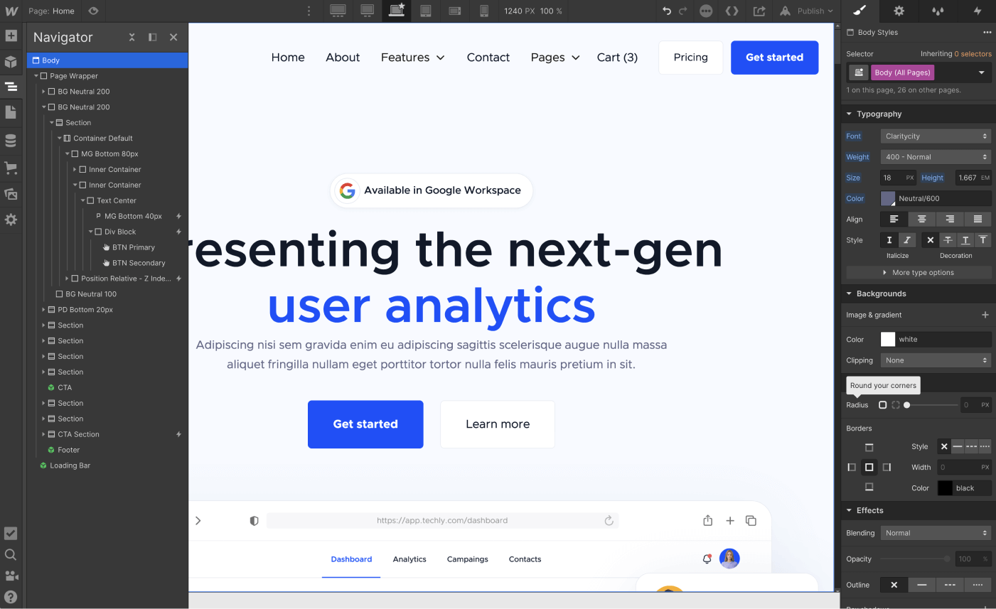 Start Here - Techly X - Webflow Ecommerce website template