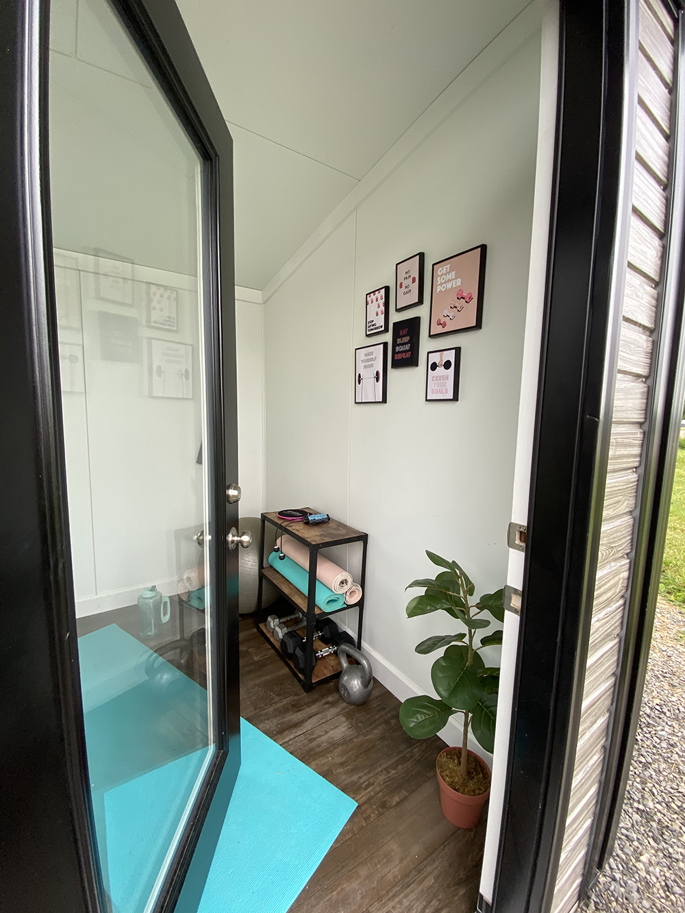 8x12 Home Gym Blueprint - Tiny Home Living