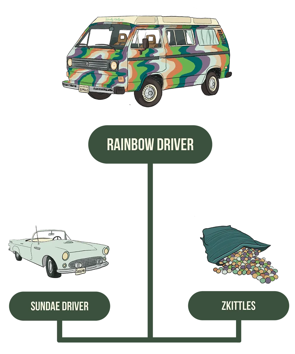 Woody Nelson | Rainbow Driver