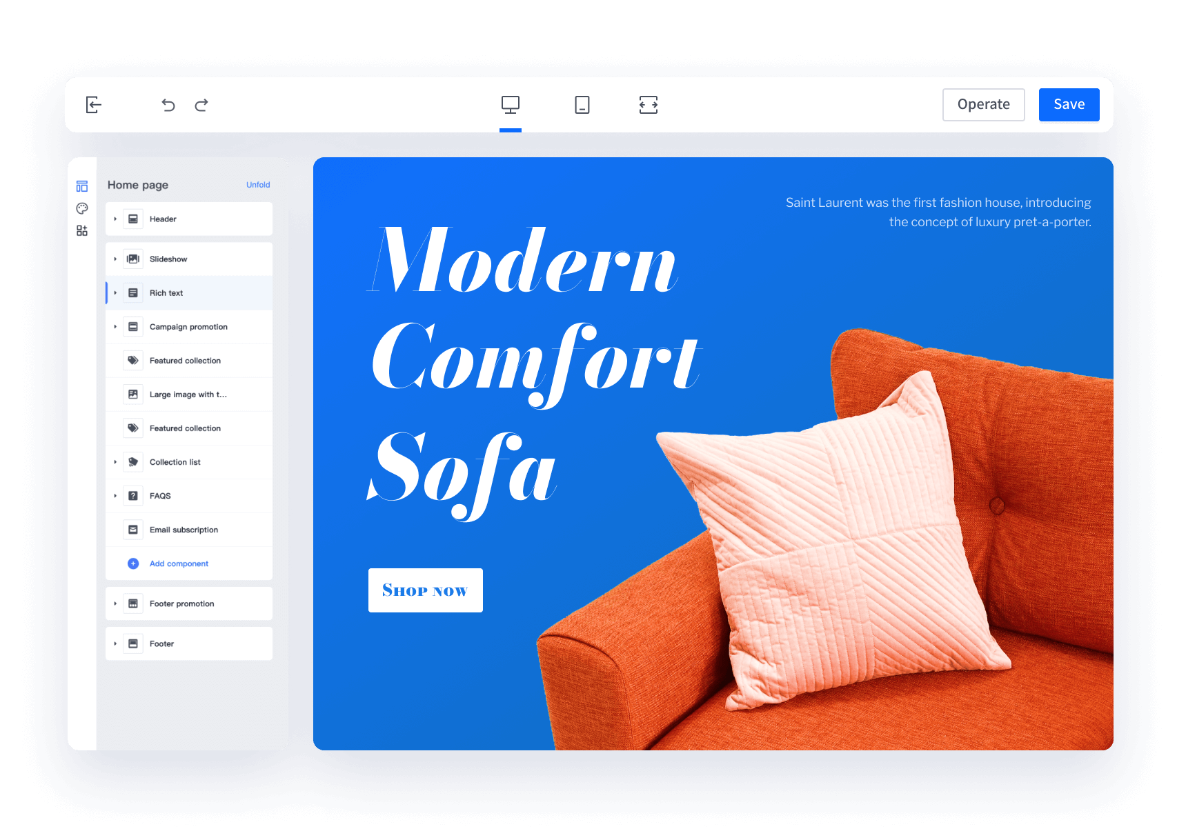 Create Website in Minutes - Website Builder | SHOPLINE