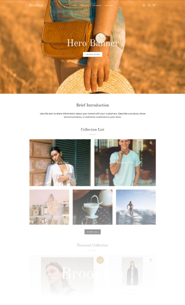 Create a Free Website with a Reliable Website Builder | Shopline