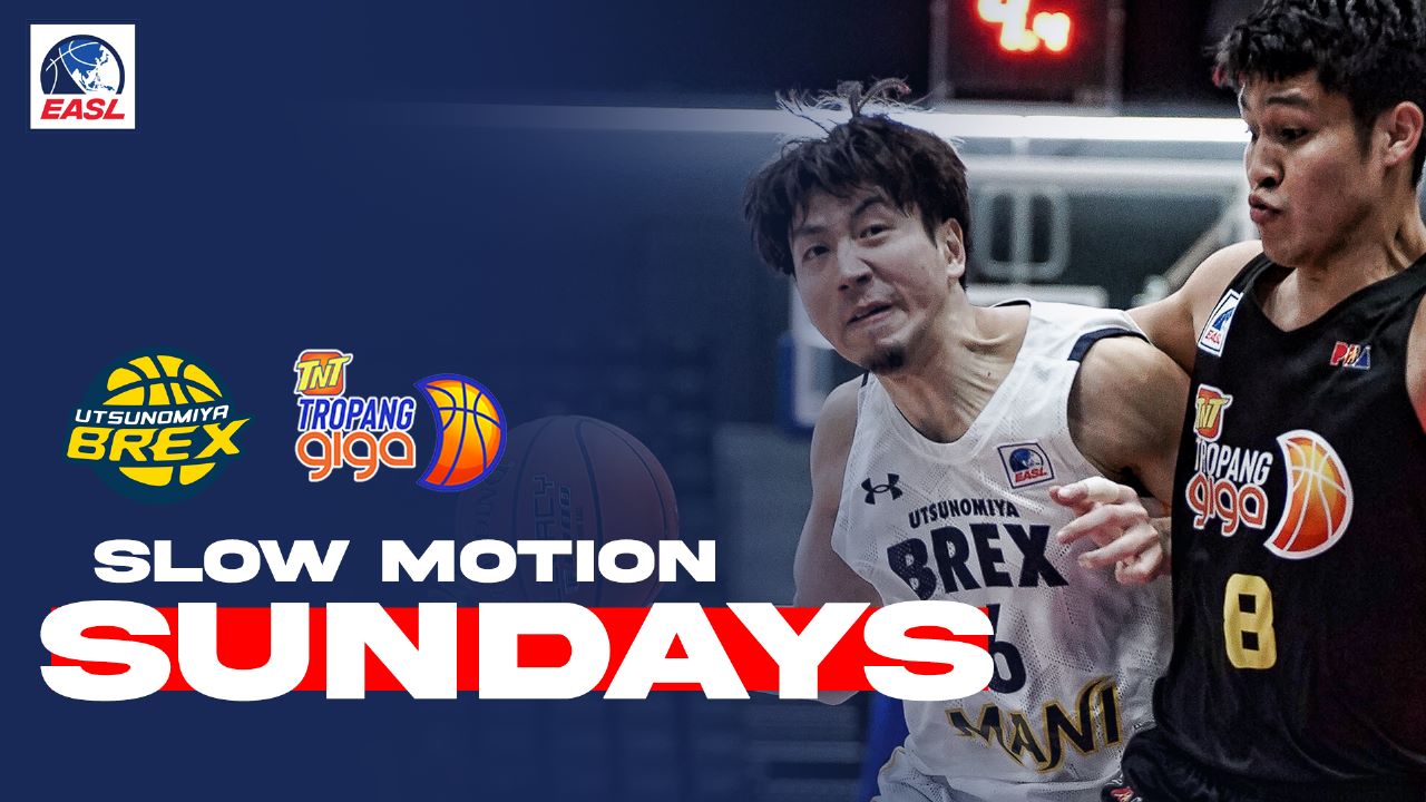 EASL Champions Week: Slow Motion Sundays | Utsunomiya Brex vs. TNT ...