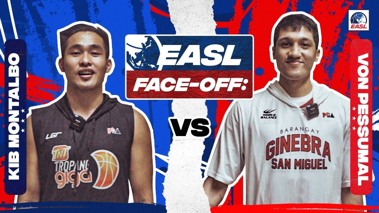 EASL Faceoff: TNT's Kib Montalbo vs Ginebra's Von Pessumal | EASL