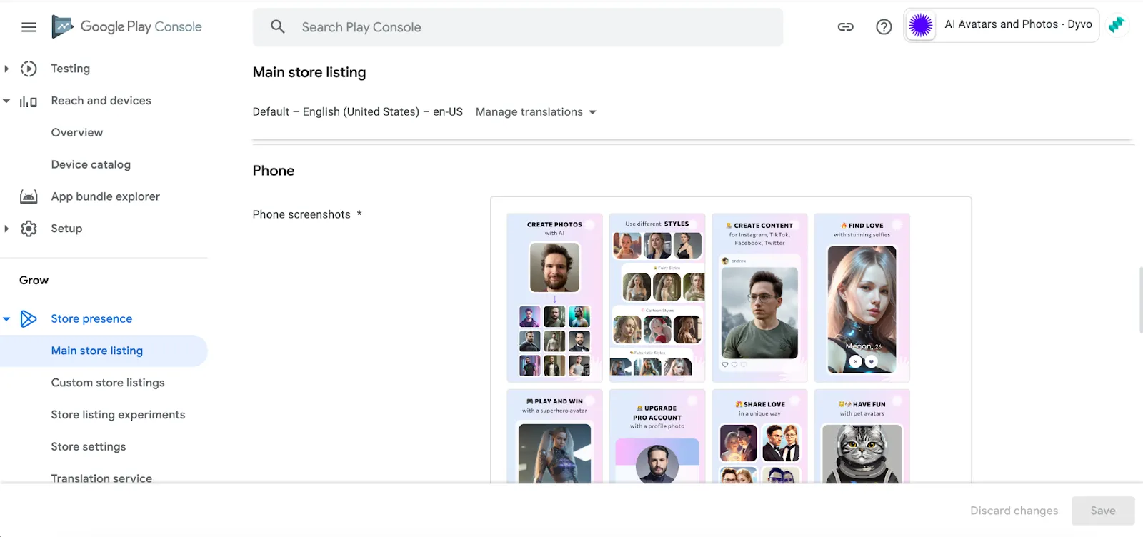 Google Play Store Screenshot Sizes and Guidelines (2024)