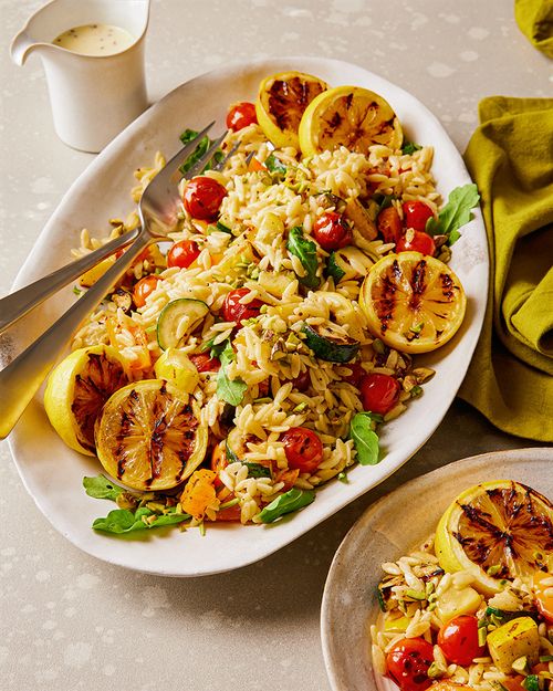 Orzo Salad with Lemon Grilled Vegetables | Wonderful Seedless Lemons
