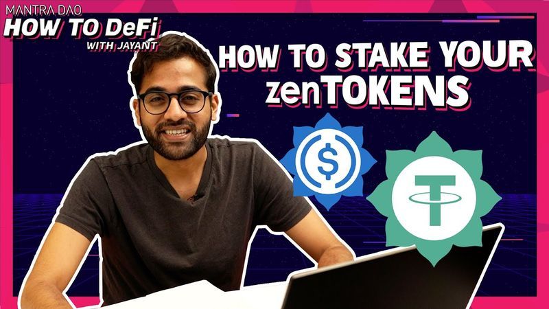 HOW TO DeFi: How to stake your zenTOKENS | MANTRA