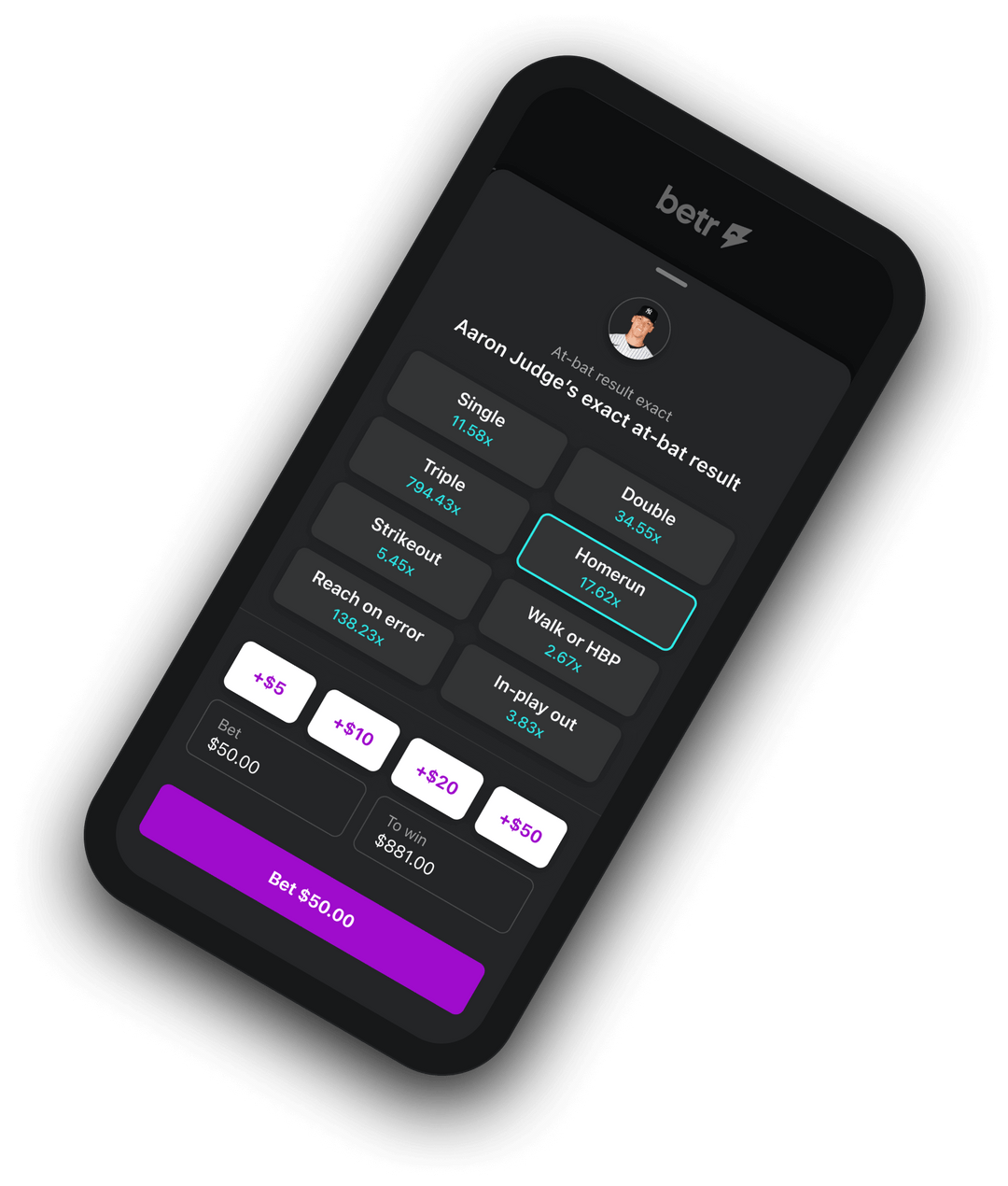 betr | The World’s First Microbetting App