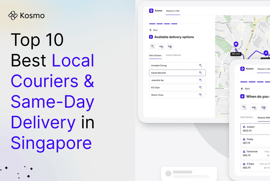 Top 10 Local Couriers & Same Day Delivery in Singapore